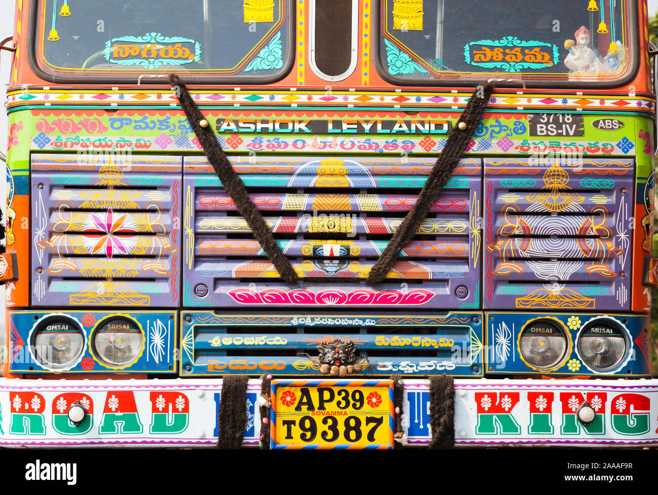 Ashok leyland truck hi-res stock photography and images - Alamy