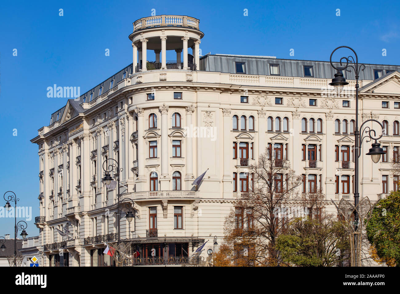 Warszawa / Poland - Bristol hotel - Warsaw landmarks, rebuild old town ...