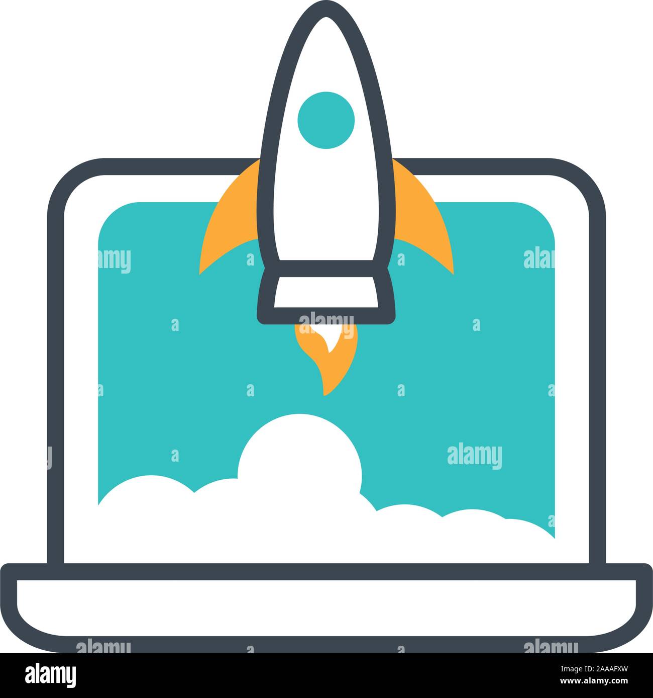 Satellite launcher Stock Vector Images - Alamy