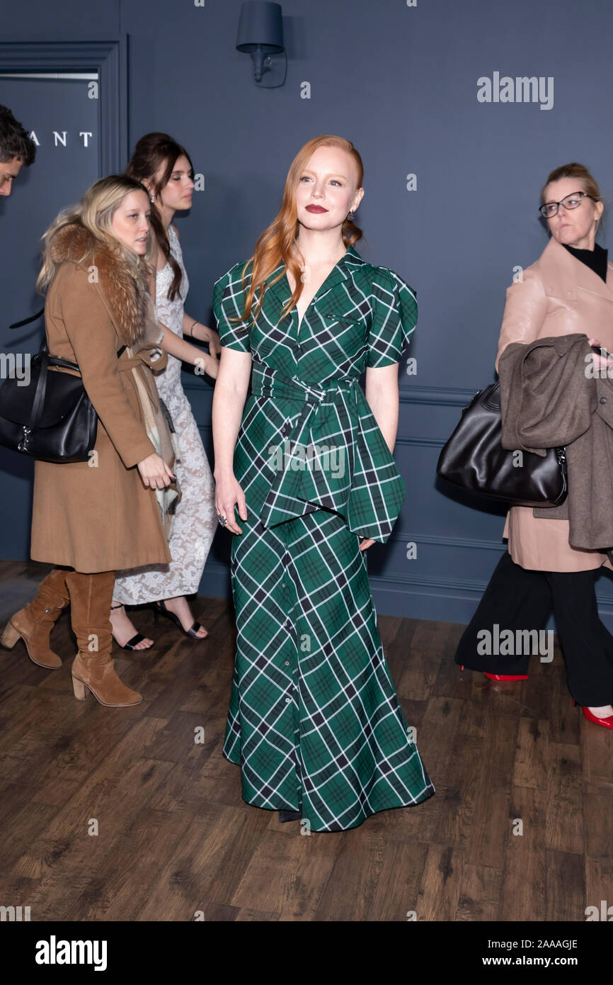 Brooklyn, NY, USA - November 19, 2019: Lauren Ambrose attends Apple TV+ ...