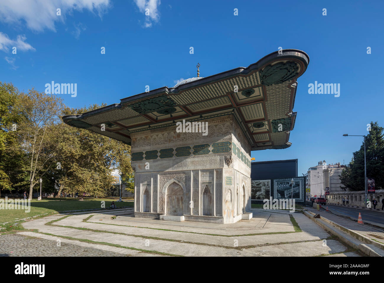 Tophane Fountain of Water Dispensary, Beyoğlu, Istanbul, Turkey Stock ...