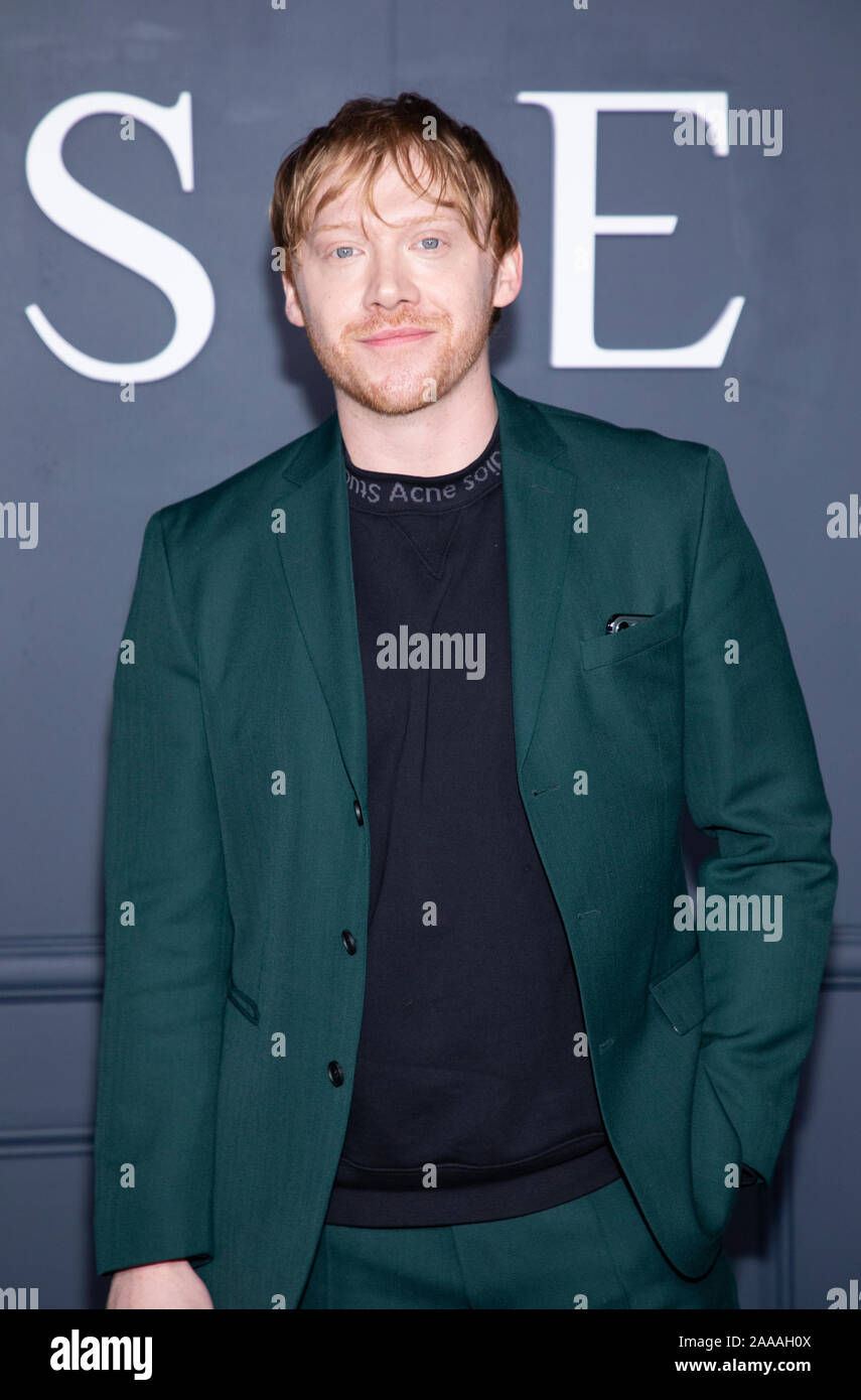 Brooklyn, NY, USA - November 19, 2019: Rupert Grint attends Apple TV+ ...