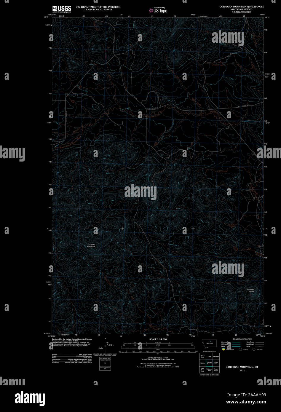 Corrigan map hi-res stock photography and images - Alamy