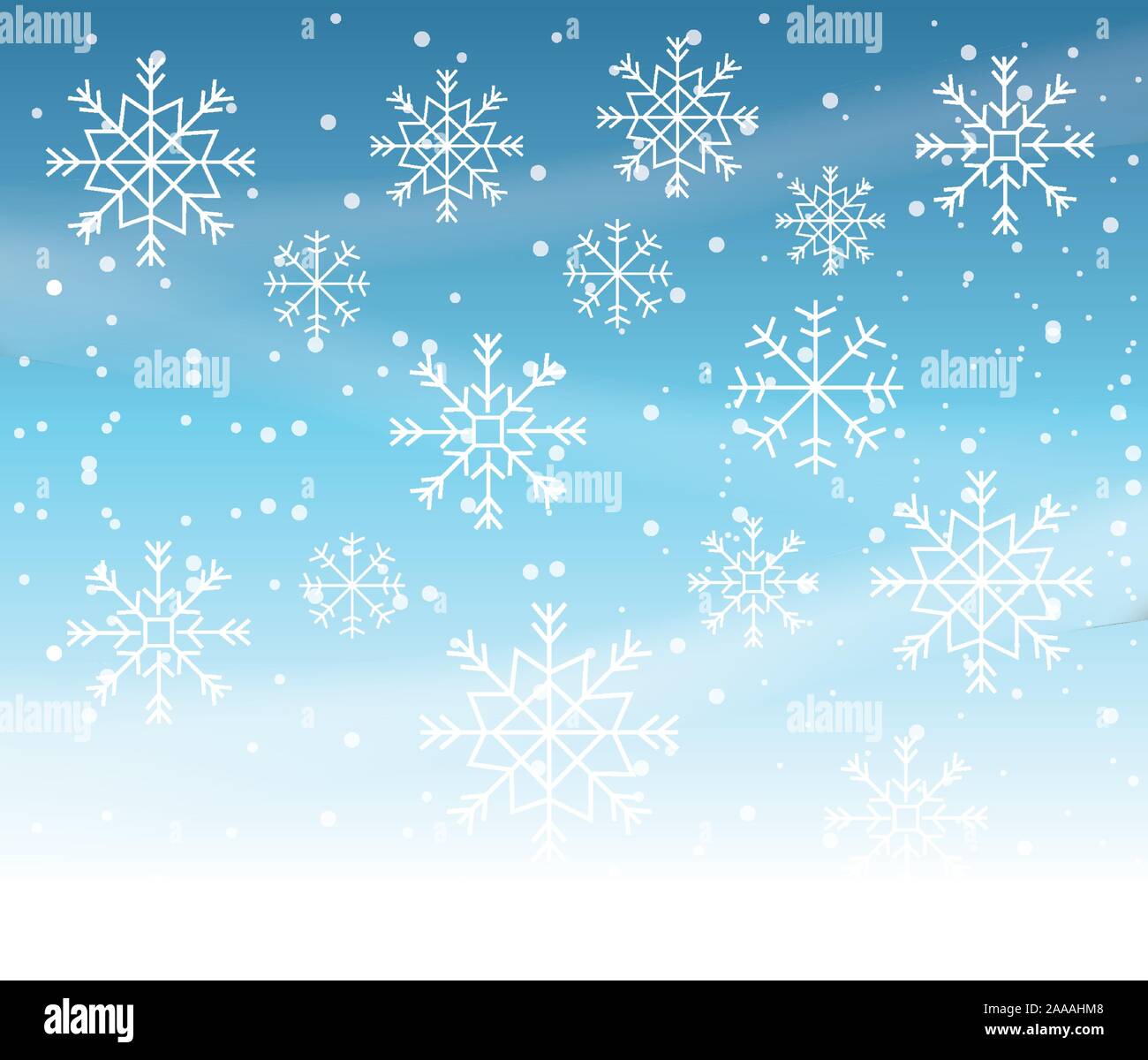 Winter scene scenes Stock Vector Images - Alamy