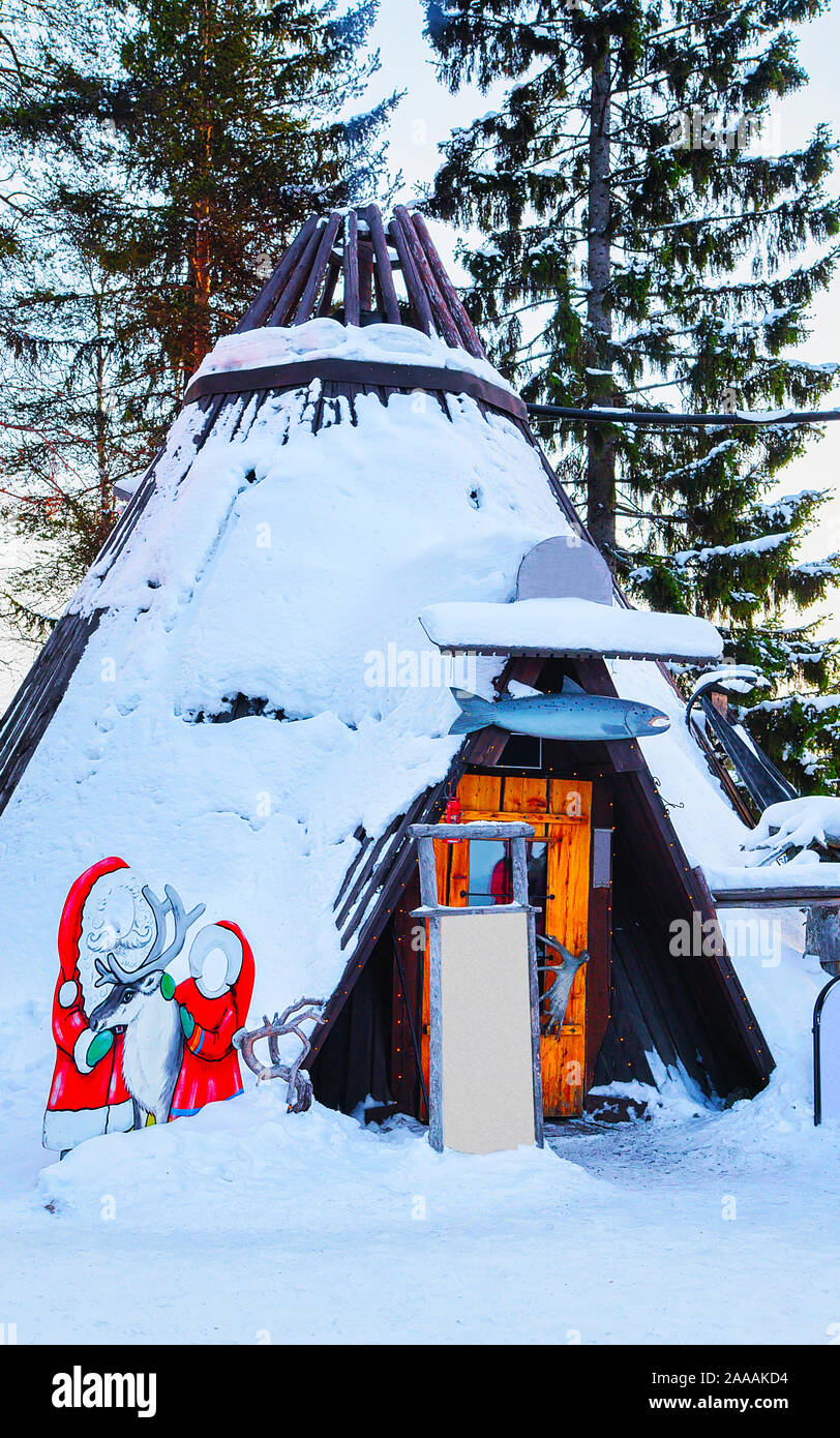 Santa's house at the north pole hi-res stock photography and images - Alamy