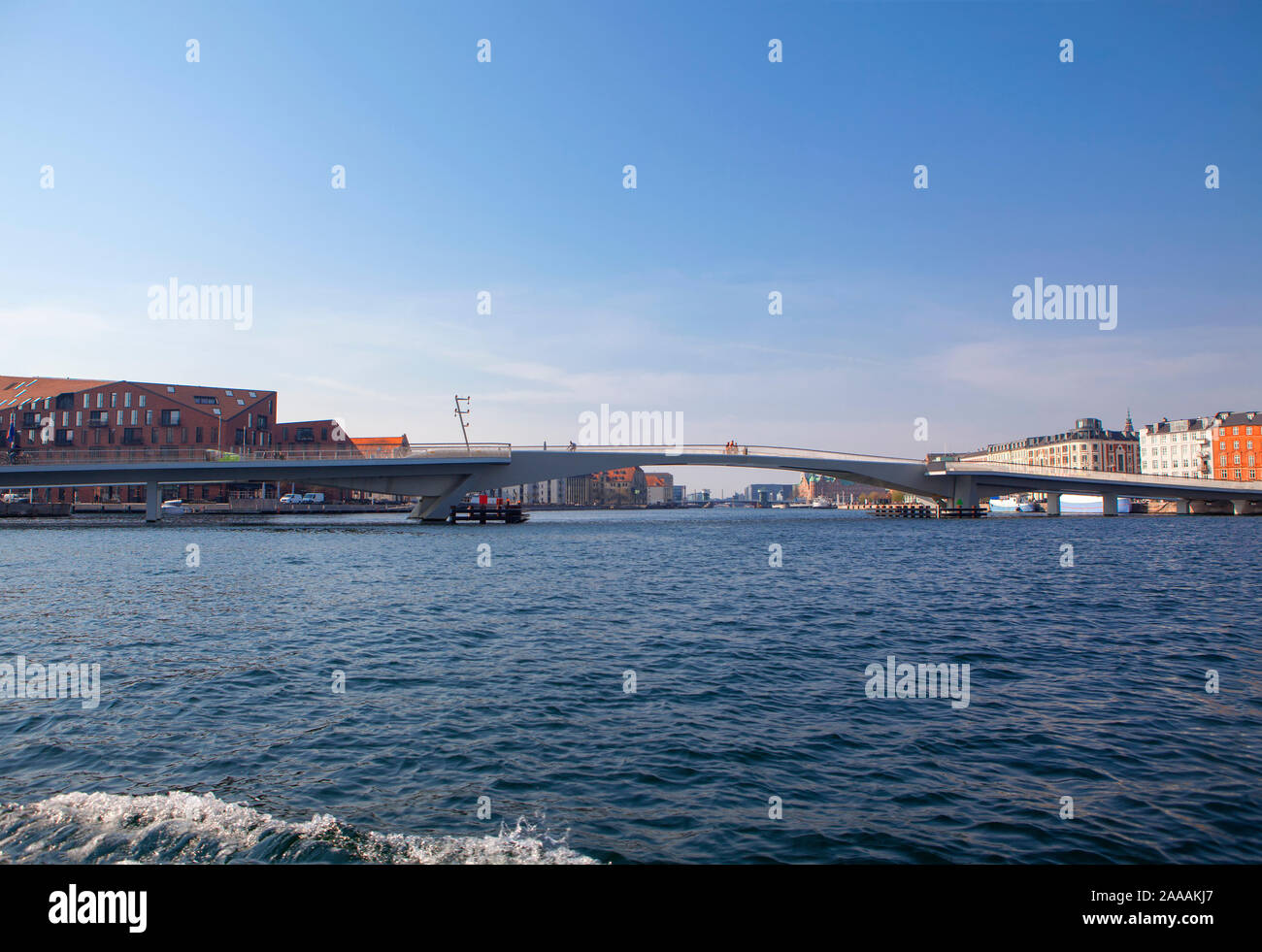 The Water Route through Copenhagen , Capital of Denmark Stock Photo - Alamy