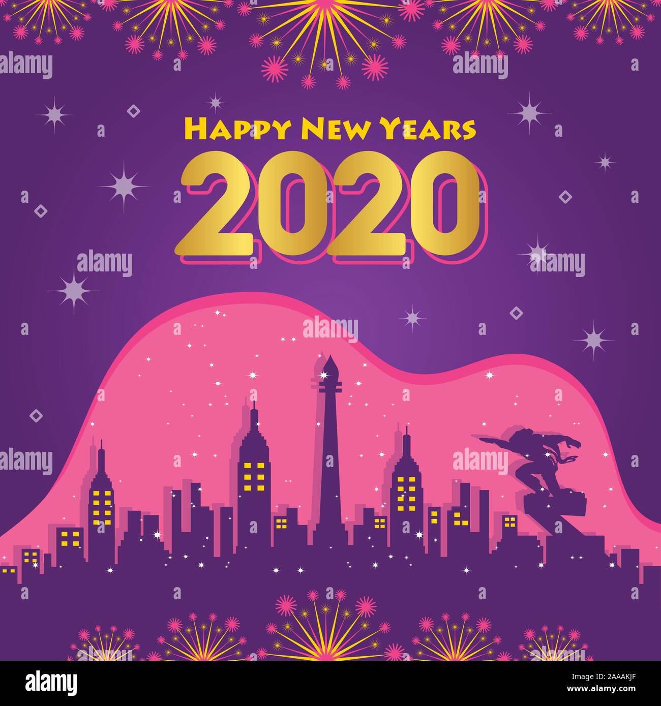 New city 2020 Stock Vector Images - Alamy