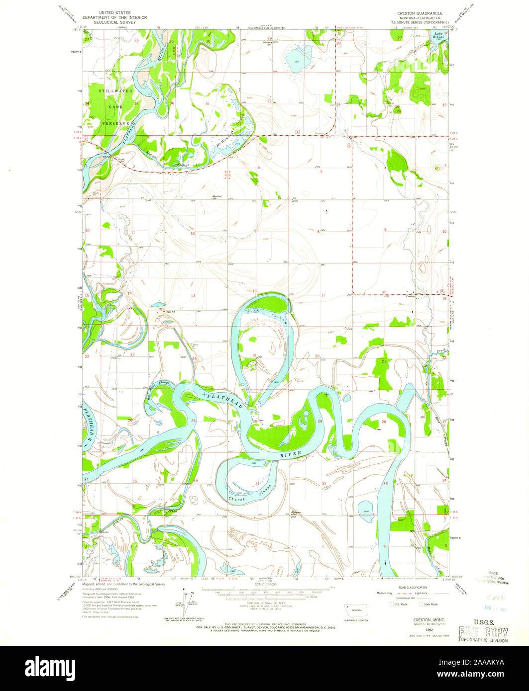 Creston map hi-res stock photography and images - Alamy