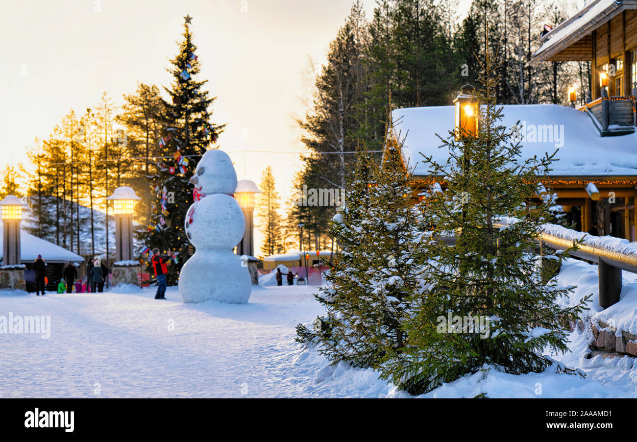 North pole christmas village hi-res stock photography and images - Alamy