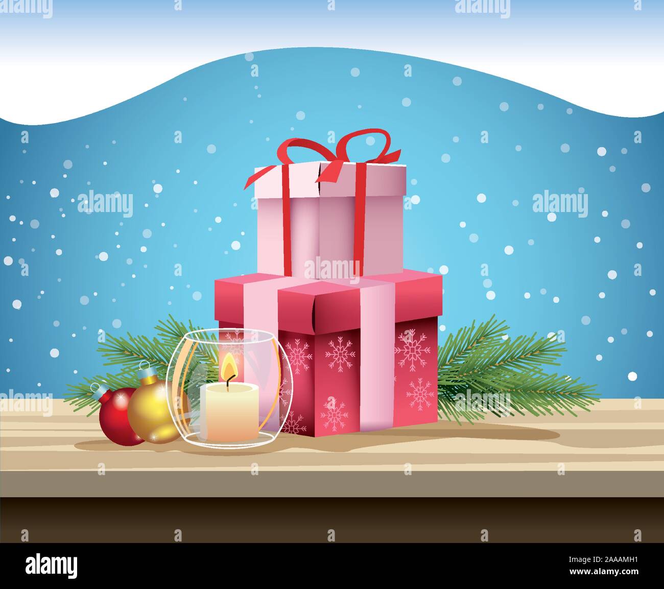 Present gift box crown Stock Vector Images - Alamy