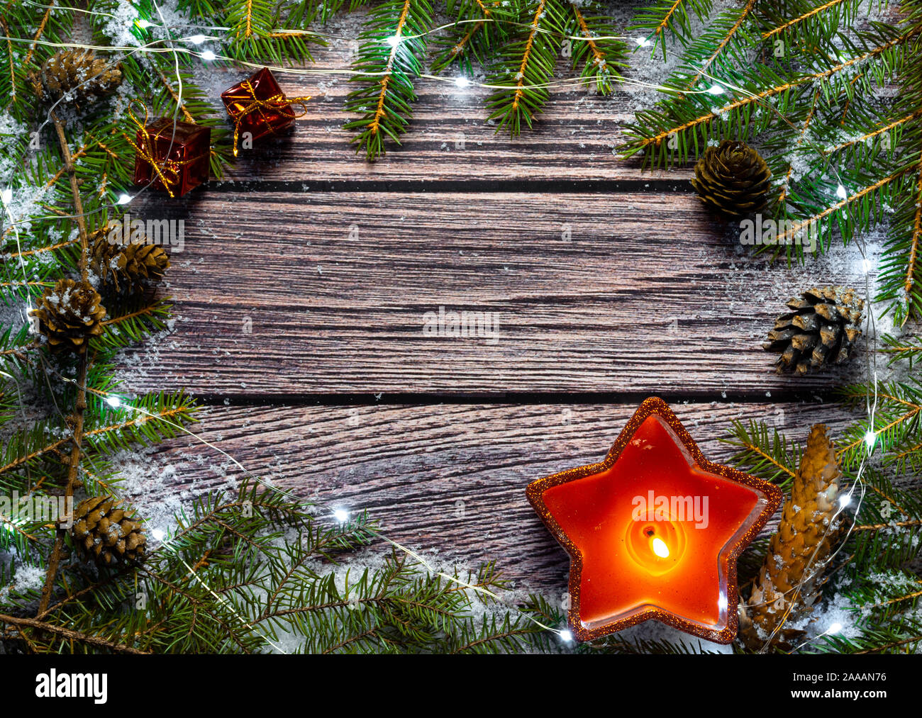 wooden desk with objects for mock up template design Stock Photo - Alamy