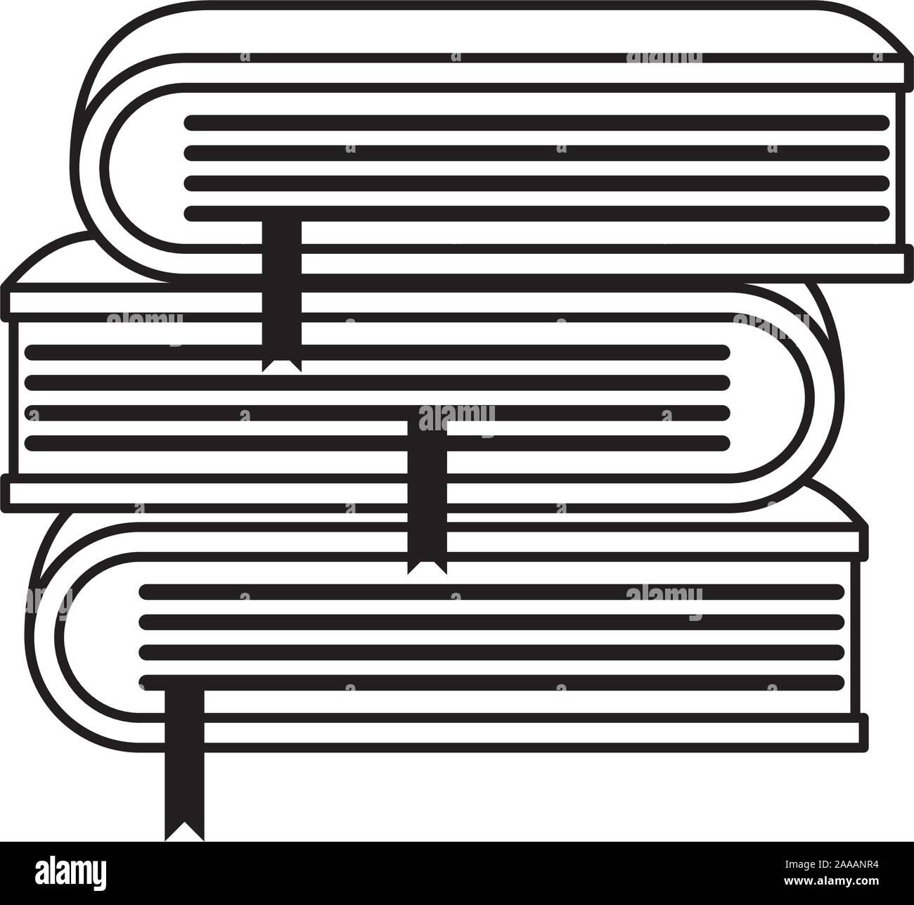 pile text books school icons Stock Vector Image & Art - Alamy