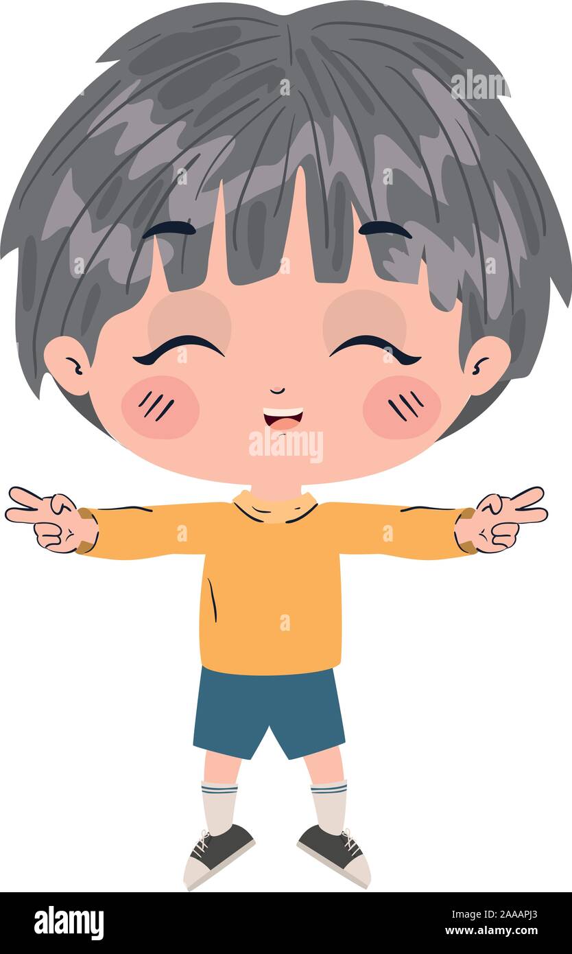 Isolated boy cartoon vector design Stock Vector Image & Art - Alamy
