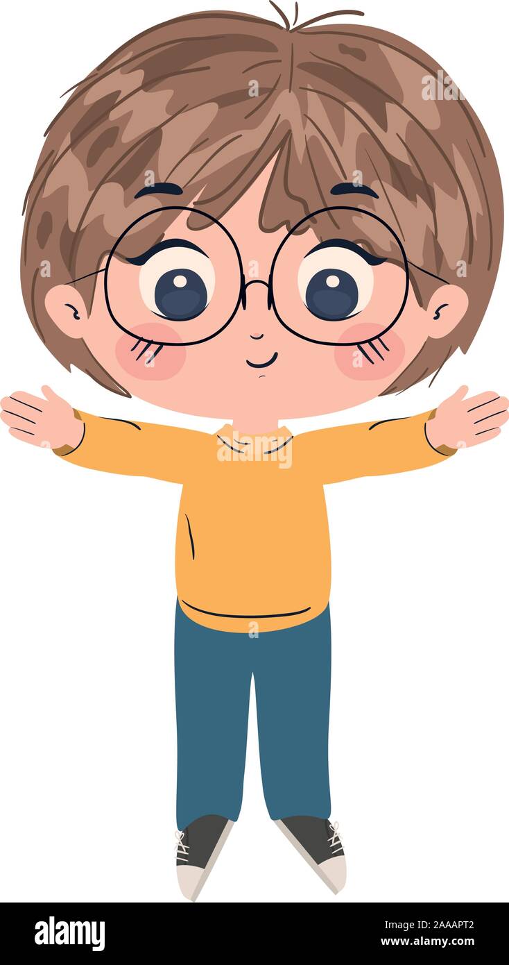 Isolated boy cartoon vector design Stock Vector Image & Art - Alamy