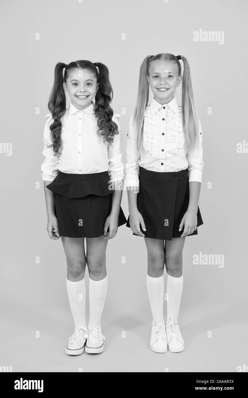 Its important to have friends. Happy small friends. Little school ...