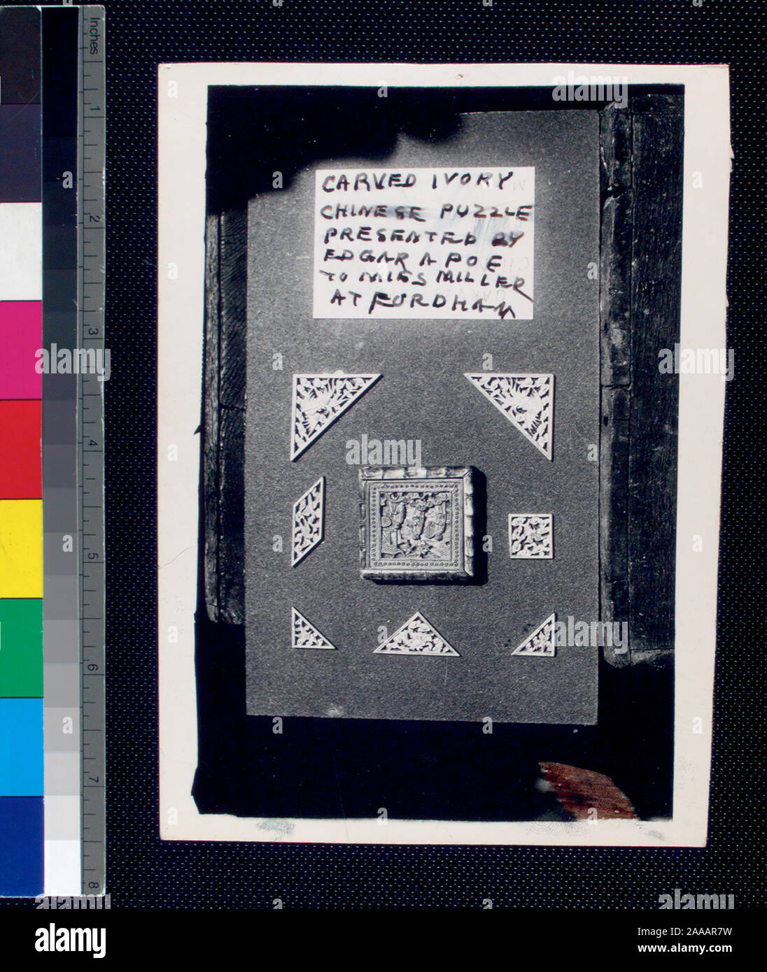 Chinese puzzle once owned by Edgar Allan Poe; Chinese puzzle once owned ...