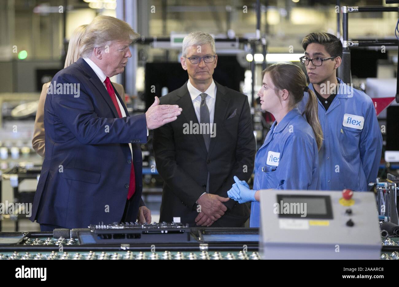 Austin, Texas, USA. 20th Nov, 2019. U.S. President Donald J. Trump and ...