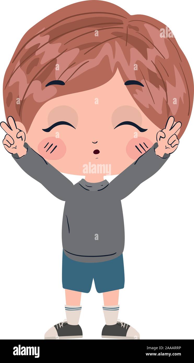 Isolated boy cartoon vector design Stock Vector Image & Art - Alamy