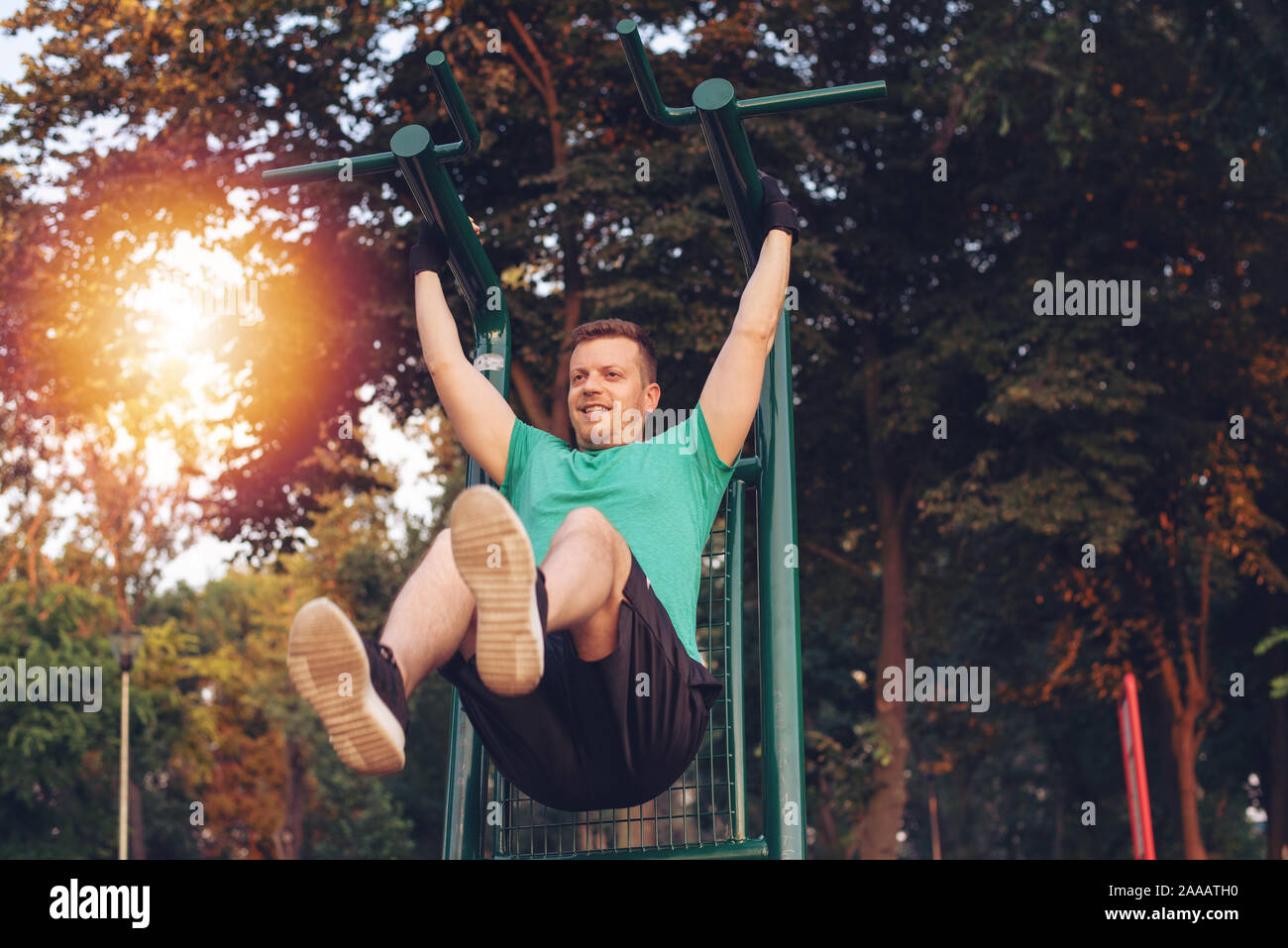 Guy training hi-res stock photography and images - Alamy