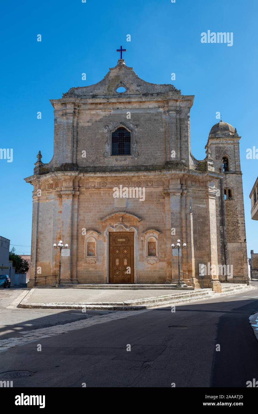 Entrance of Chiesa Matrice Santi Filippo e Giacomo on Via Filippo ...