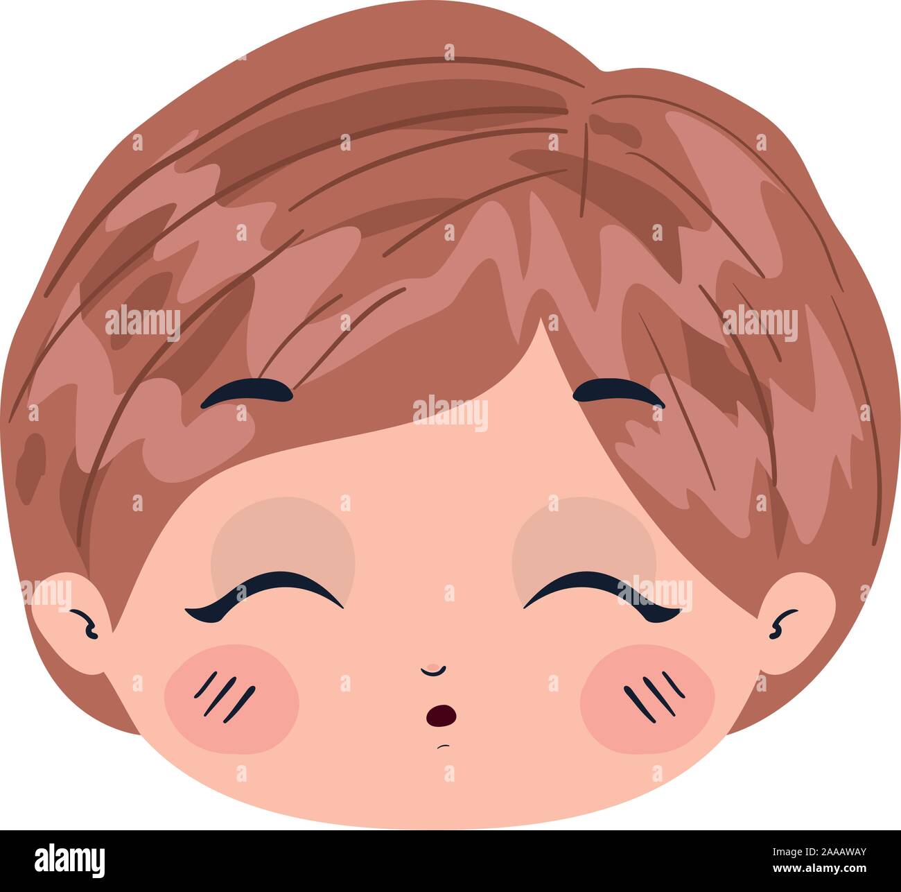 Isolated boy cartoon vector design Stock Vector Image & Art - Alamy