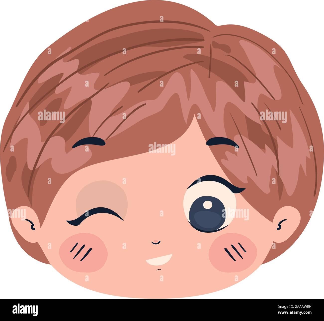 Isolated boy cartoon vector design Stock Vector Image & Art - Alamy
