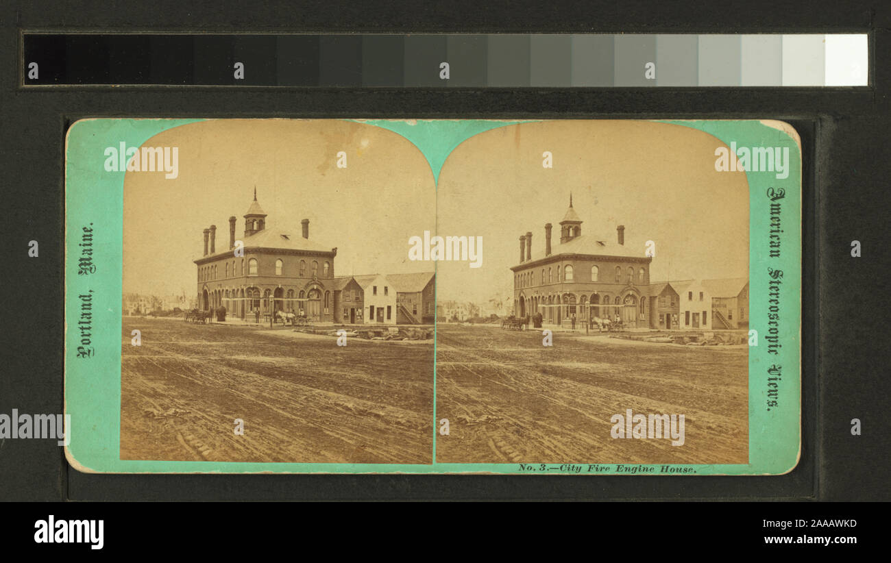 City Fire Engine House.; City Fire Engine House Stock Photo - Alamy