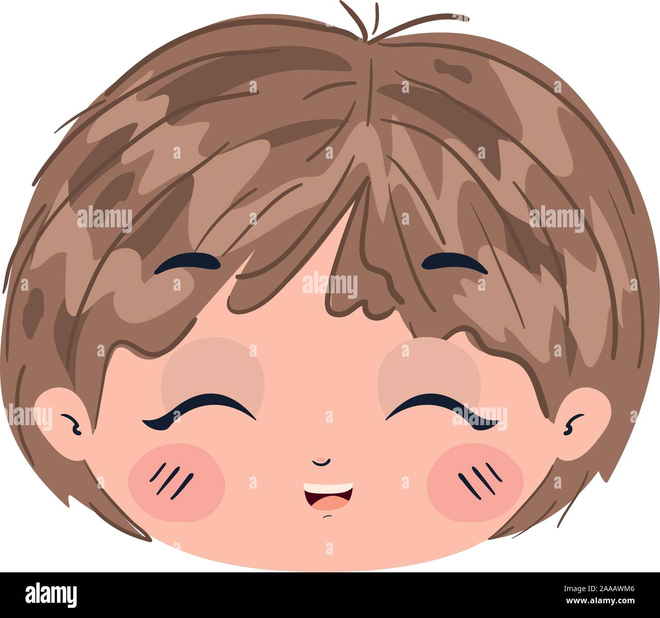 Isolated boy cartoon vector design Stock Vector Image & Art - Alamy