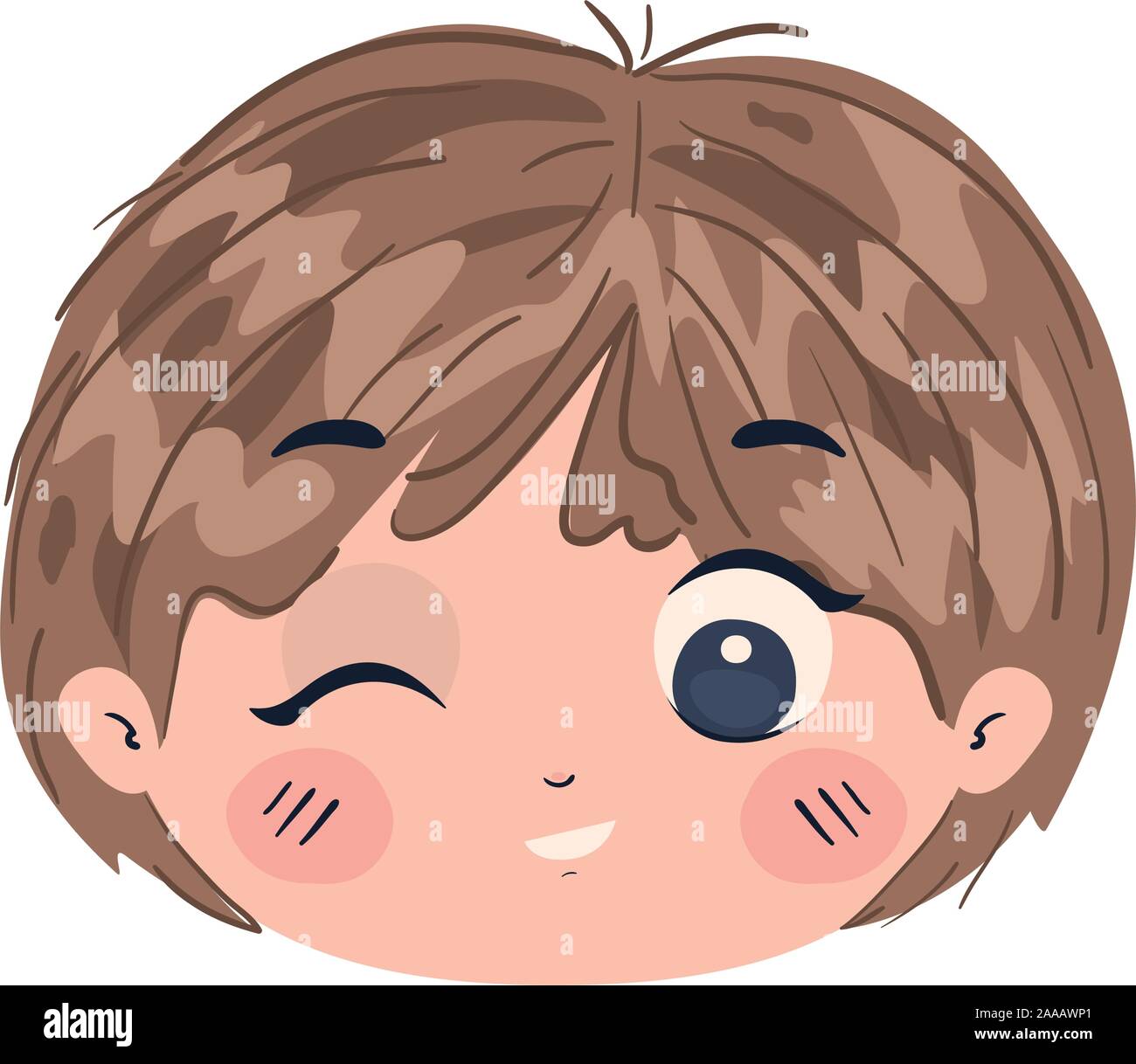 Isolated boy cartoon vector design Stock Vector Image & Art - Alamy