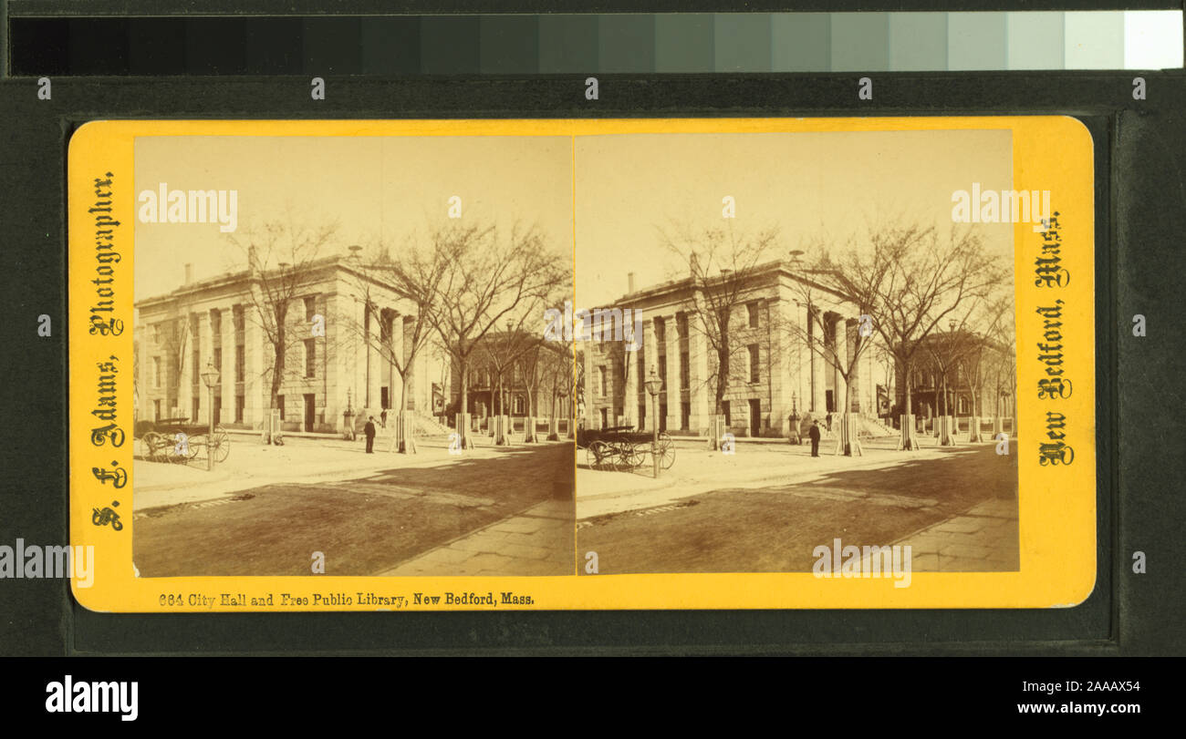 City Hall and Free Public Library, New Bedford, Mass.; City Hall and ...
