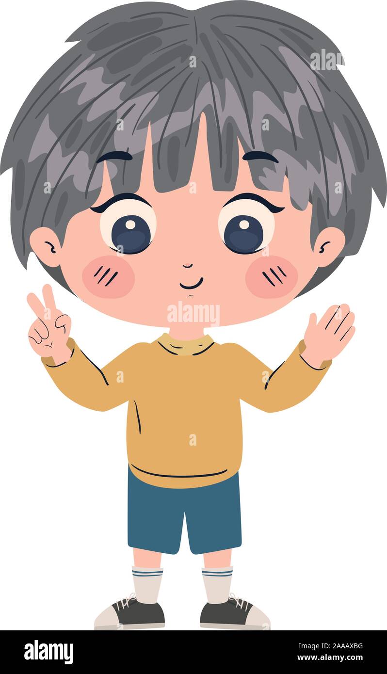 Isolated boy cartoon vector design Stock Vector Image & Art - Alamy