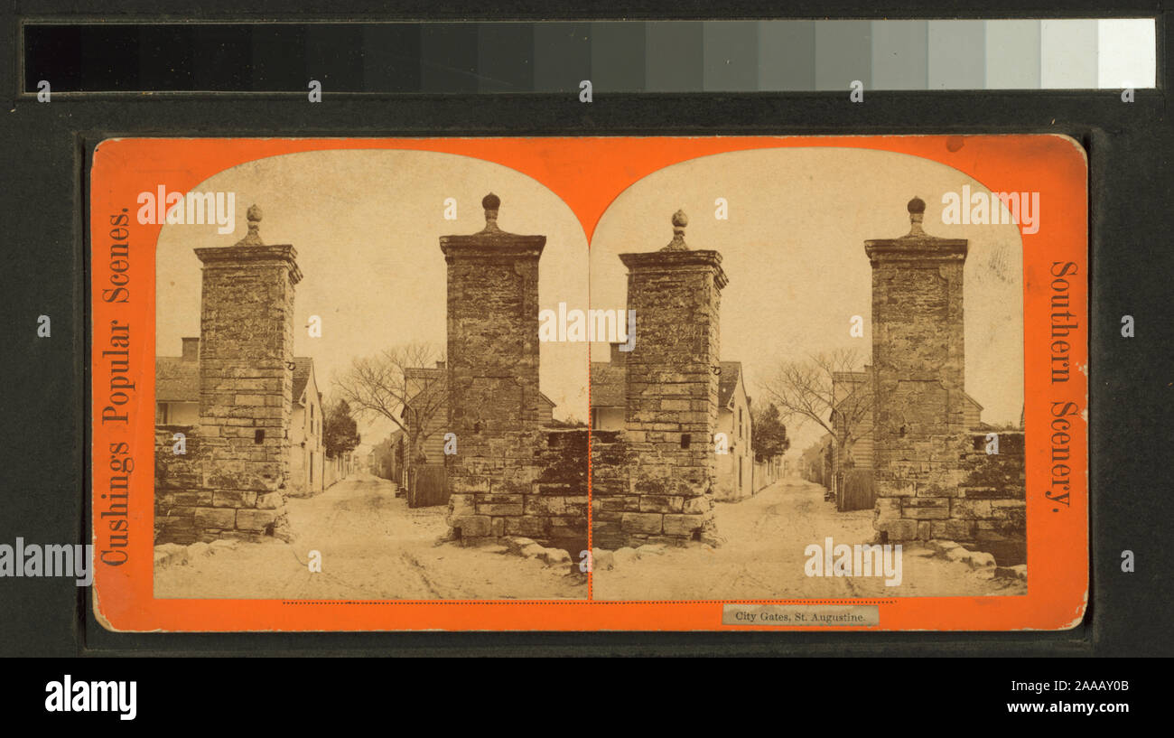 St augustine city gates hi-res stock photography and images - Alamy