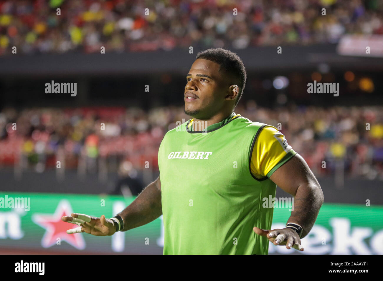 Sao Paulo, Brazil. 20th Nov, 2019. Historical game for the Brazilian ...