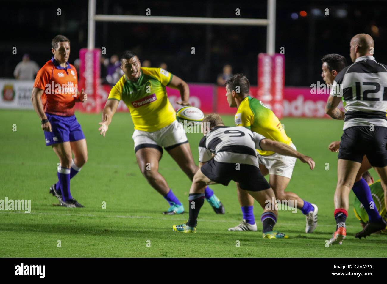 Sao Paulo, Brazil. 20th Nov, 2019. Historical game for the Brazilian ...