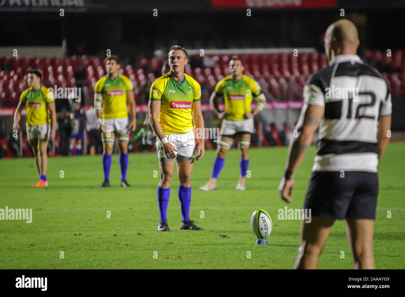 Sao Paulo, Brazil. 20th Nov, 2019. Historical game for the Brazilian ...