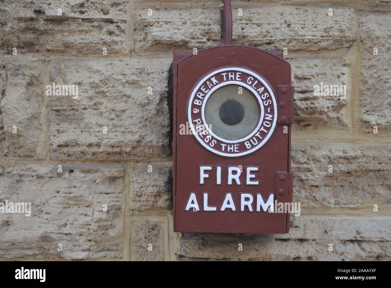 Old Fire Alarm System High Resolution Stock Photography and Images - Alamy