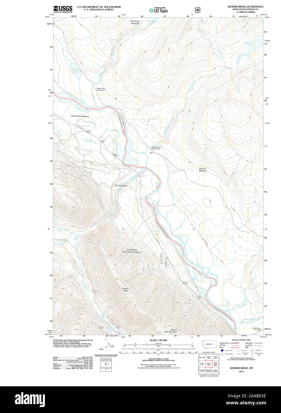 Demers ridge hi-res stock photography and images - Alamy