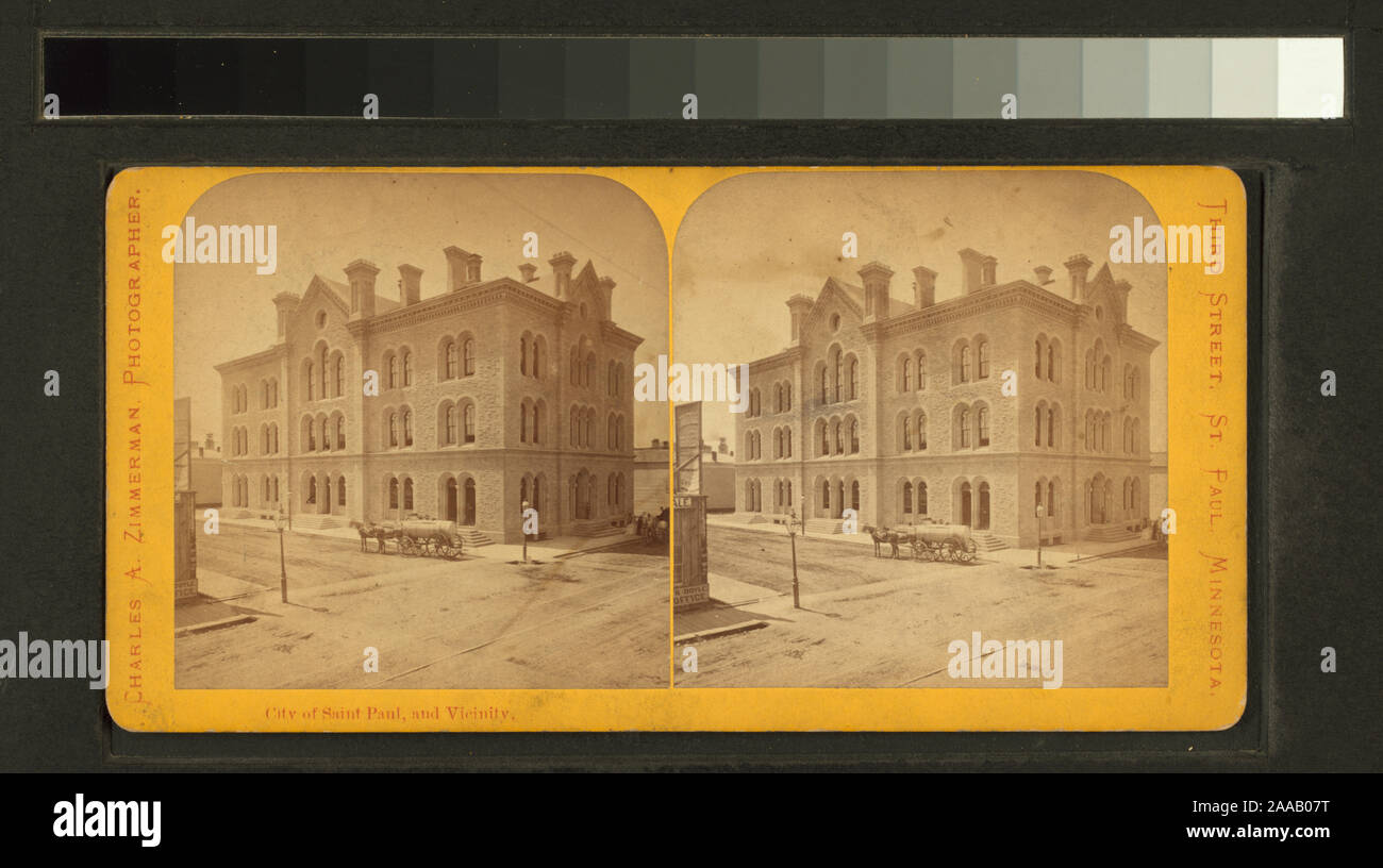City of St. Paul, and vicinity.; City of St. Paul, and vicinity Stock ...