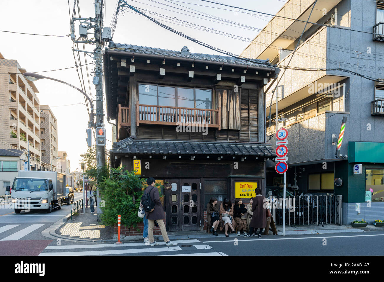 Kayaba Coffee, Taito-Ku, Tokyo, Japan Stock Photo - Alamy