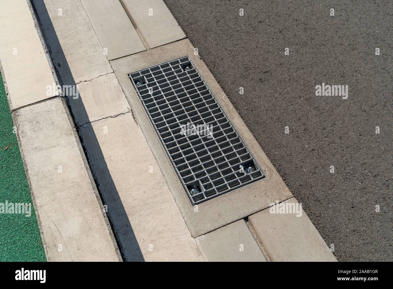 Cover of Gutter, Isehara City, Kanagawa Prefecture, Japan Stock Photo ...