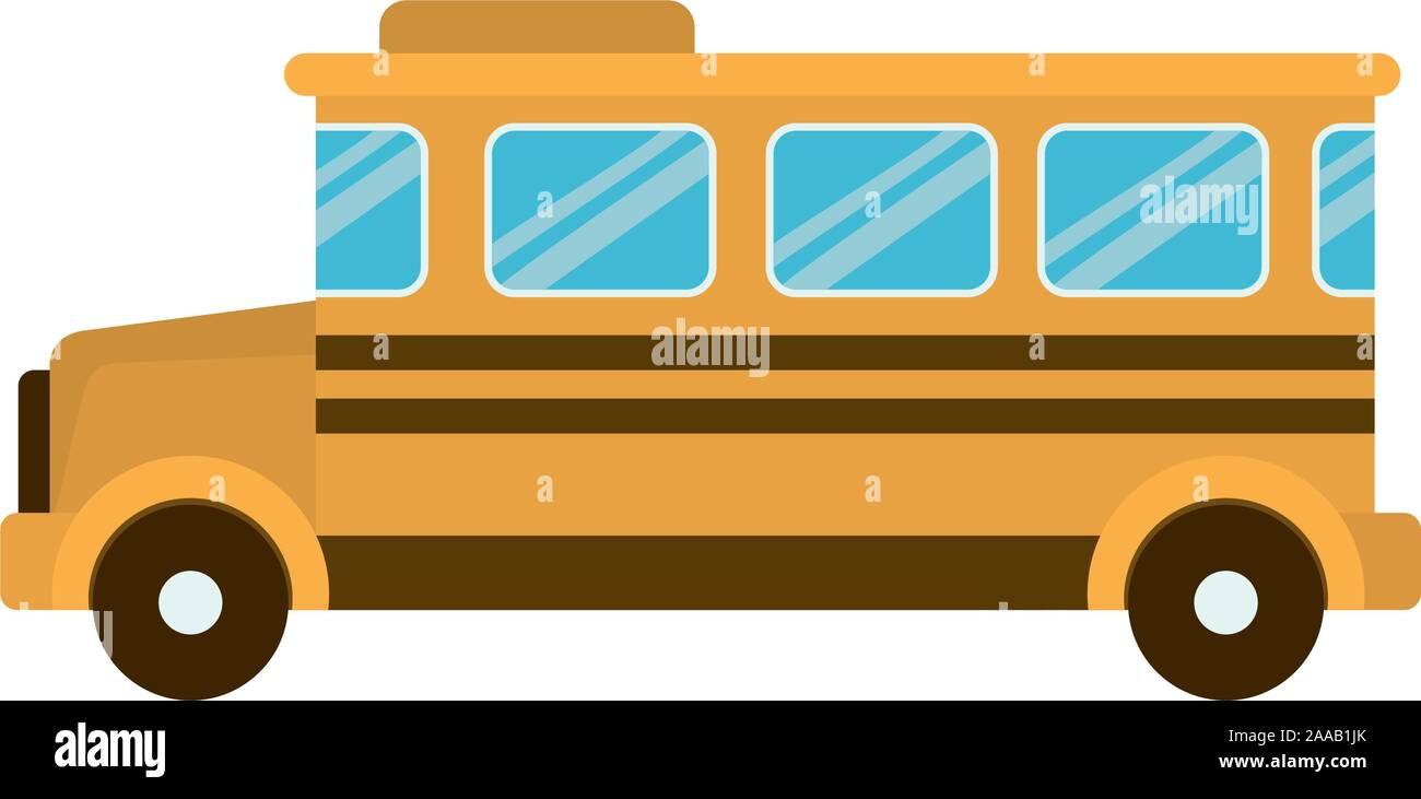 Isolated school bus vector design Stock Vector Image & Art - Alamy