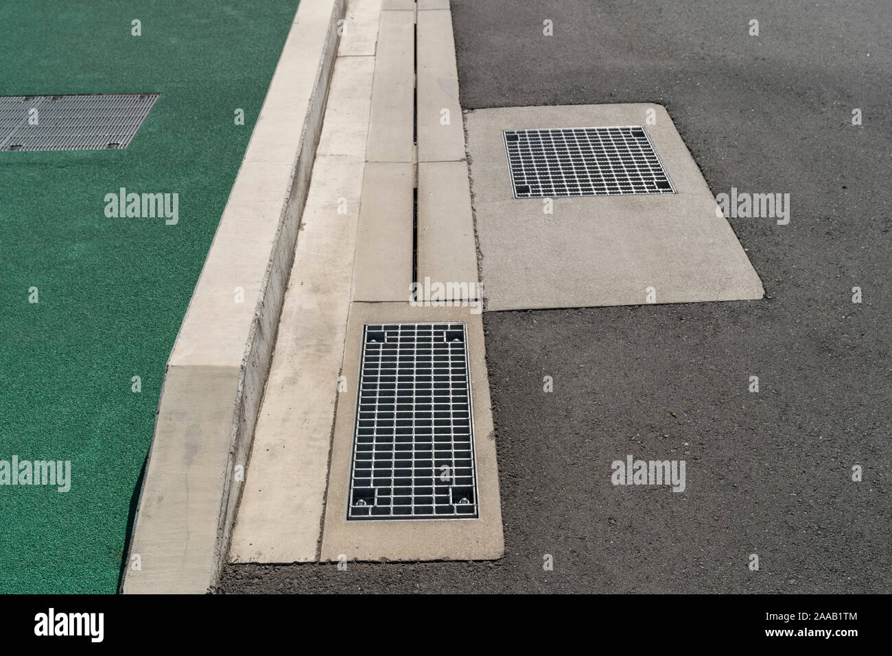 Cover of Gutter, Isehara City, Kanagawa Prefecture, Japan Stock Photo ...