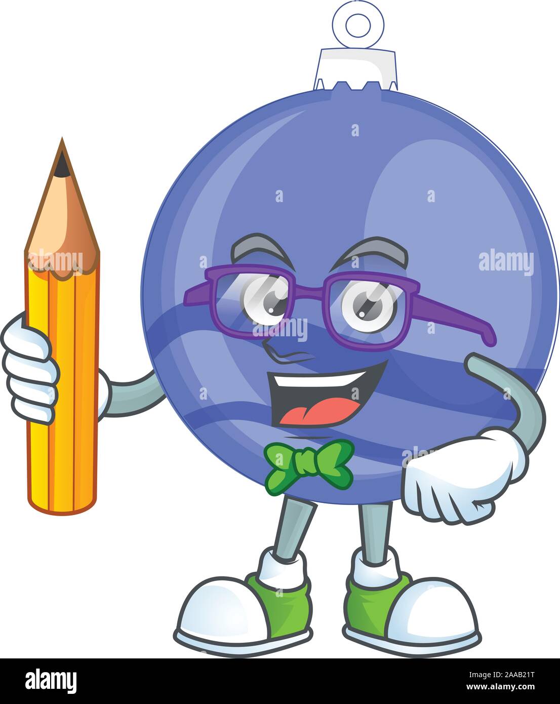 Christmas tree in a school Stock Vector Images - Alamy