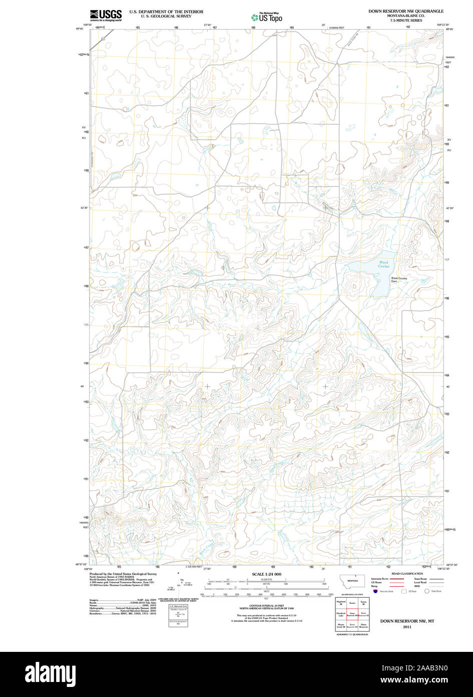 Down survey map Cut Out Stock Images & Pictures - Alamy