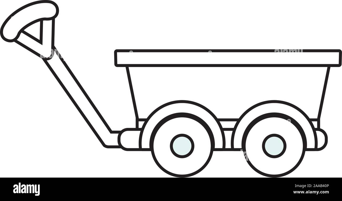 Miniature cart Stock Vector Images - Alamy