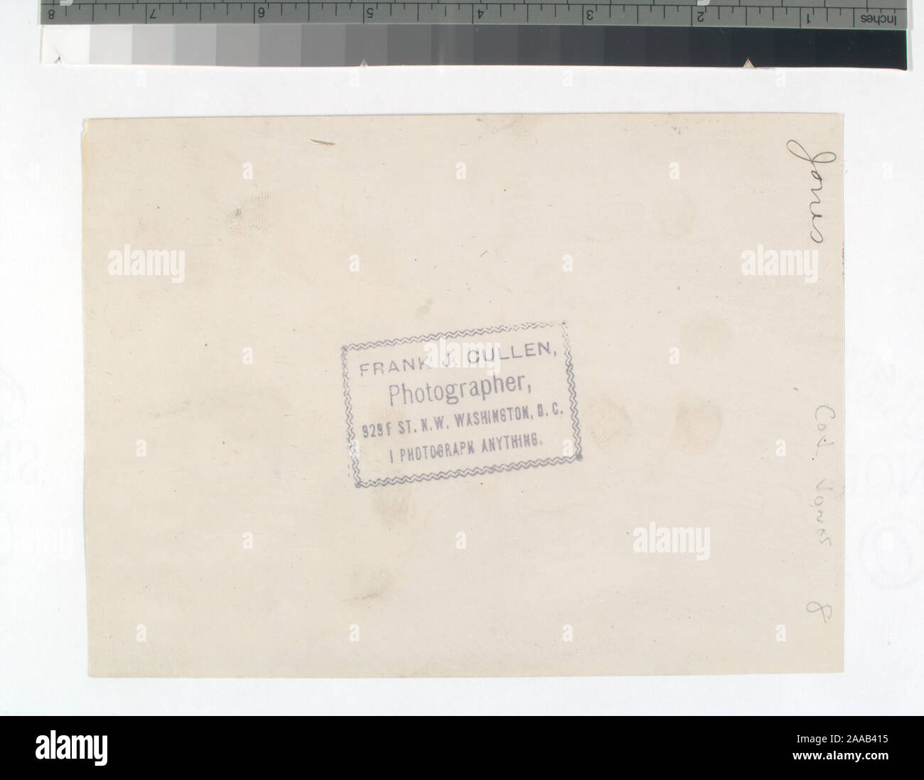 Colonel Frank Jones, National B. B. C. of Washington, D.C.; Colonel ...