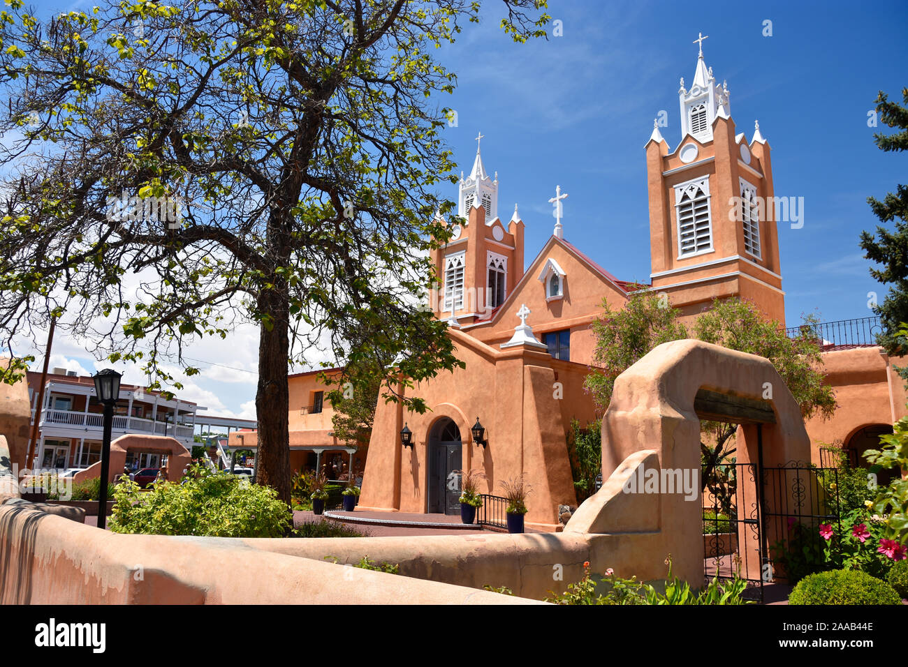 San Felipe De Neri Church, built in 1793 and the only building in Old ...