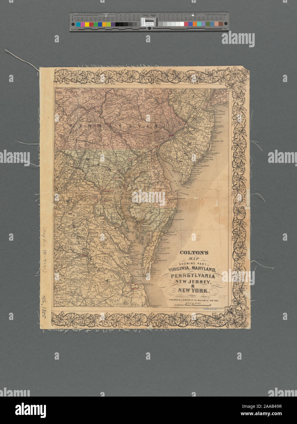 Relief shown by hachures. Extracted from sheet with two maps, the other ...