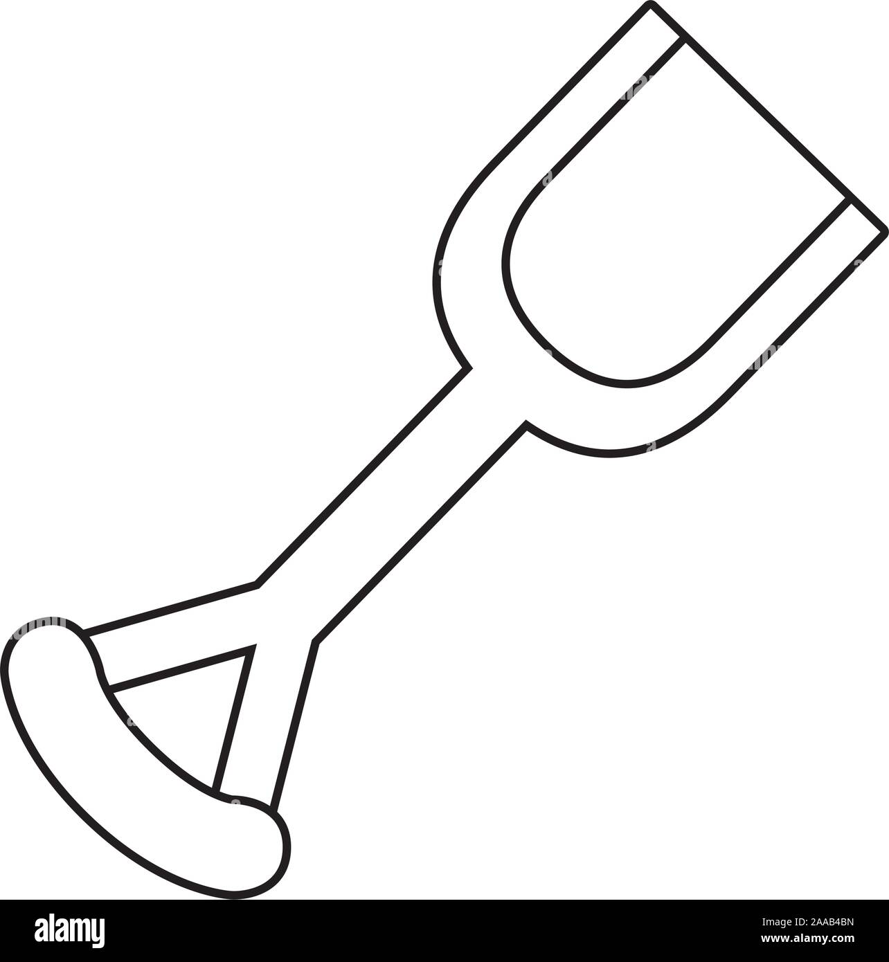 Isolated shovel toy vector design Stock Vector Image & Art - Alamy