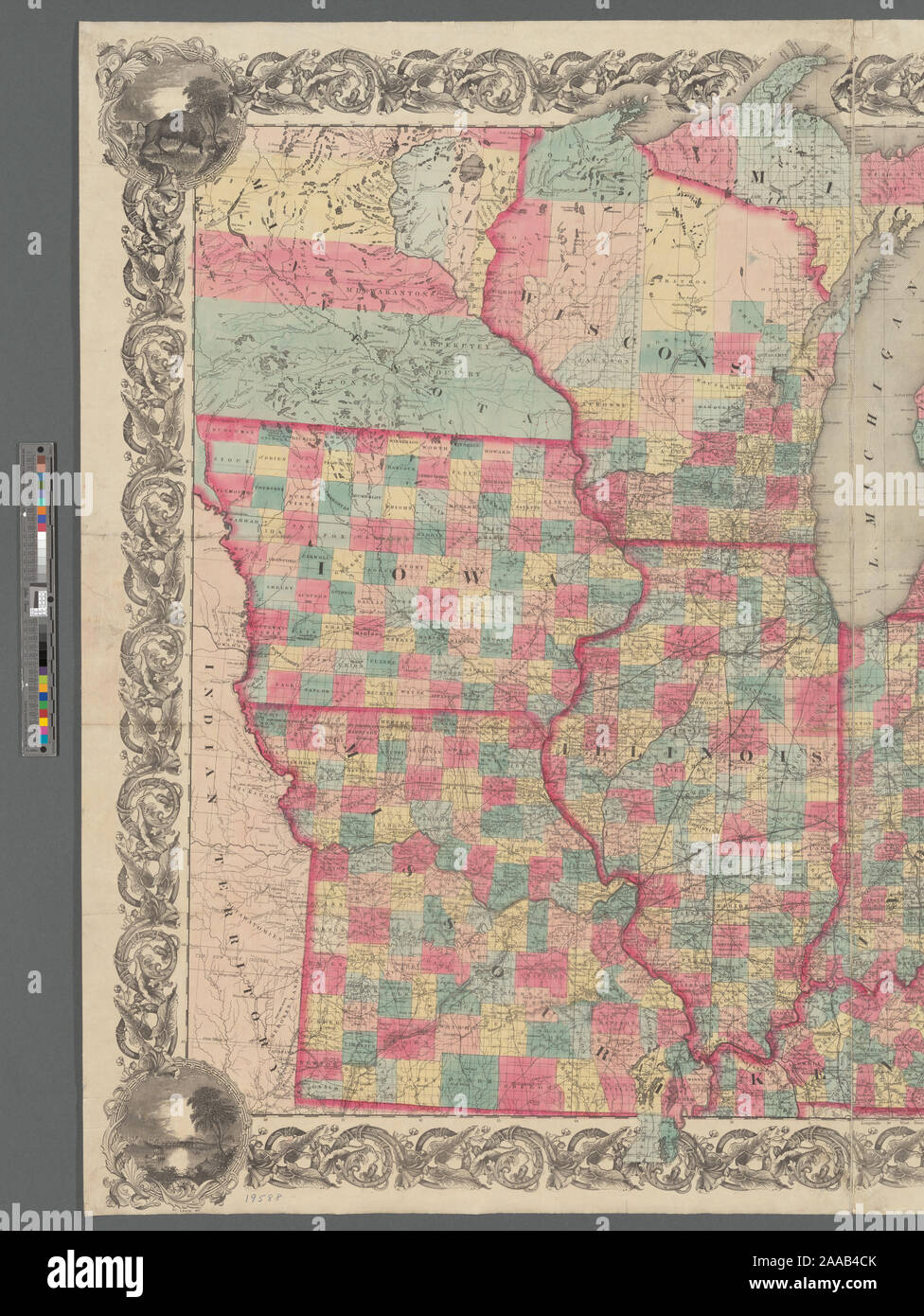 Relief shown by hachures. Prime meridians: Washington and Greenwich ...